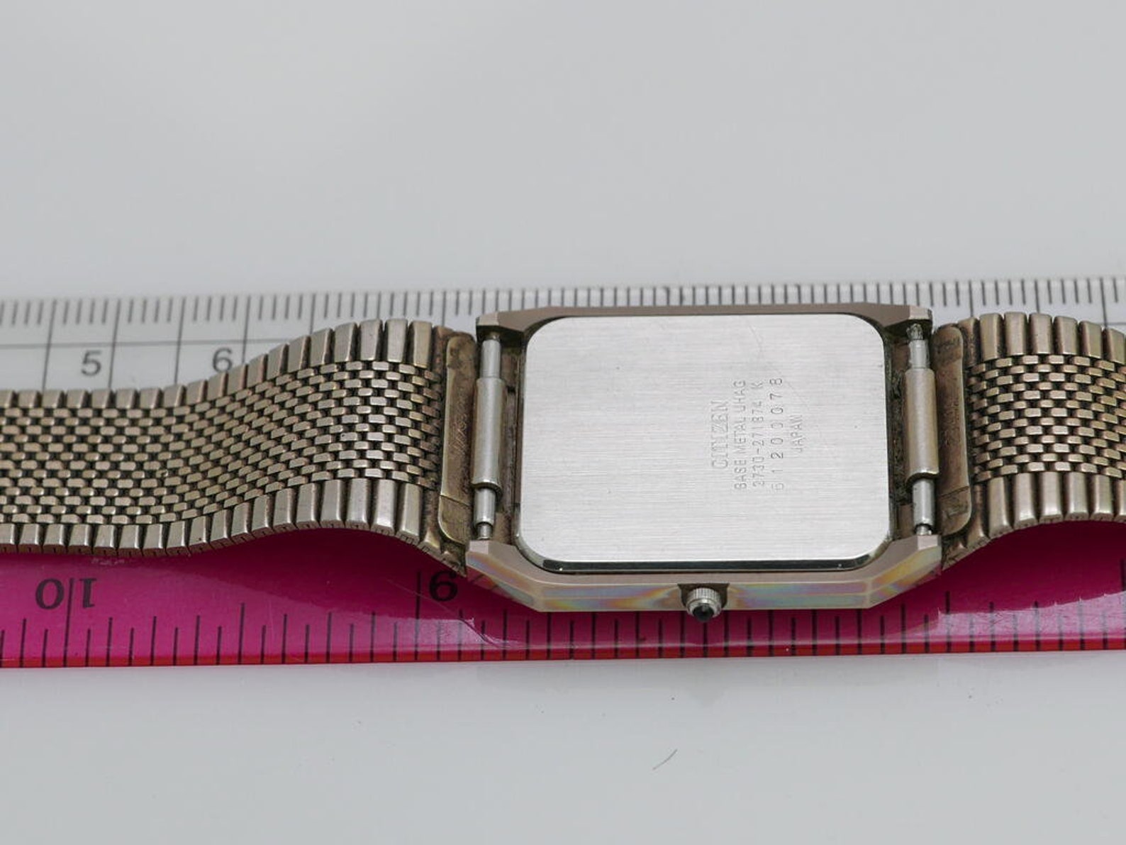 Vintage Citizen Exceed UHAG Ultra Hard Alloy Gold (titanium Nitride ...