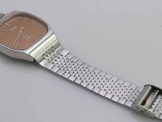 Vintage Seiko Emblem 4120 5000 Copper Dial Men Quart… - Gem