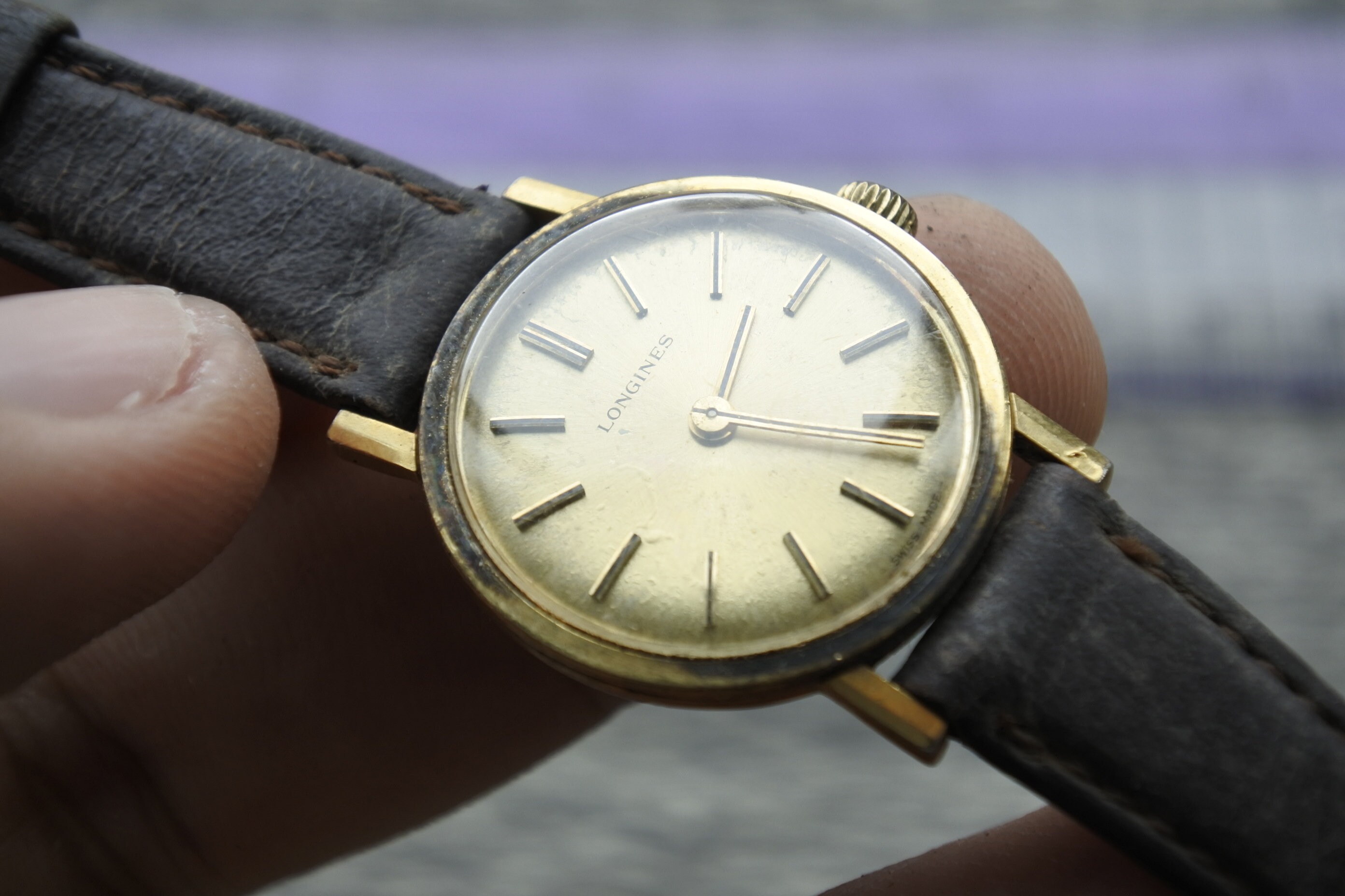 Vintage Longines Hand Winding Swiss Made Gold Plated Round - Etsy