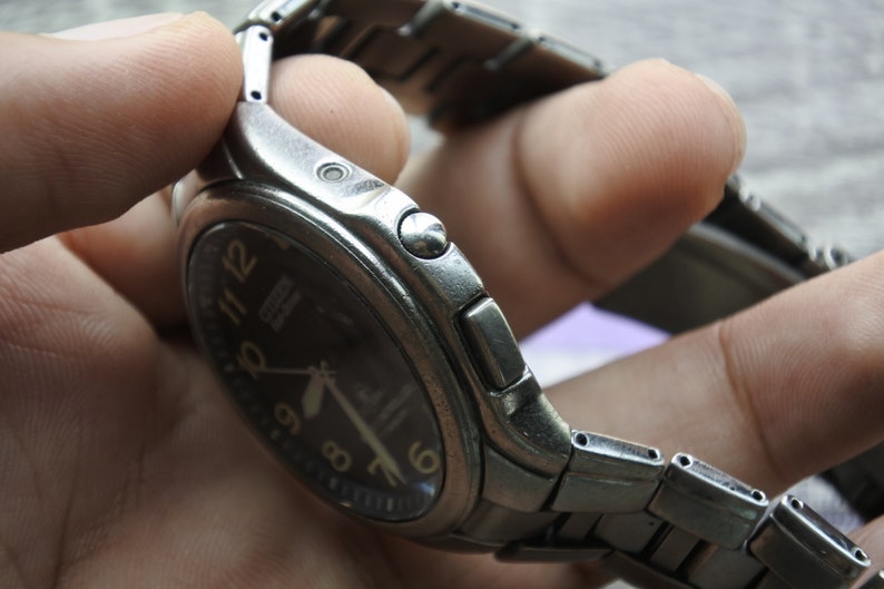 Vintage Citzen Attessa Radio Control Blue Dial Men Eco-drive - Etsy ...