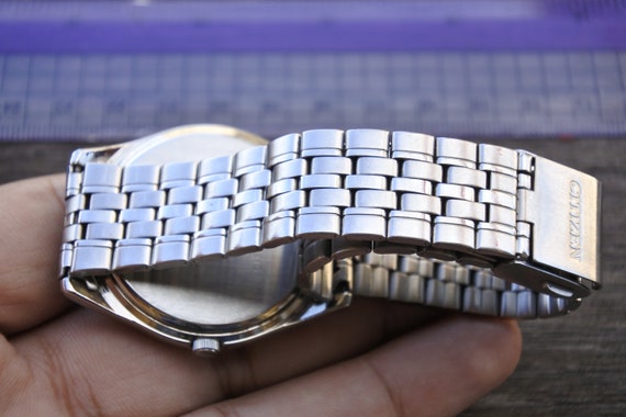 Vintage Citizen ECO Drive Junction Men Quartz Wristwa… - Gem