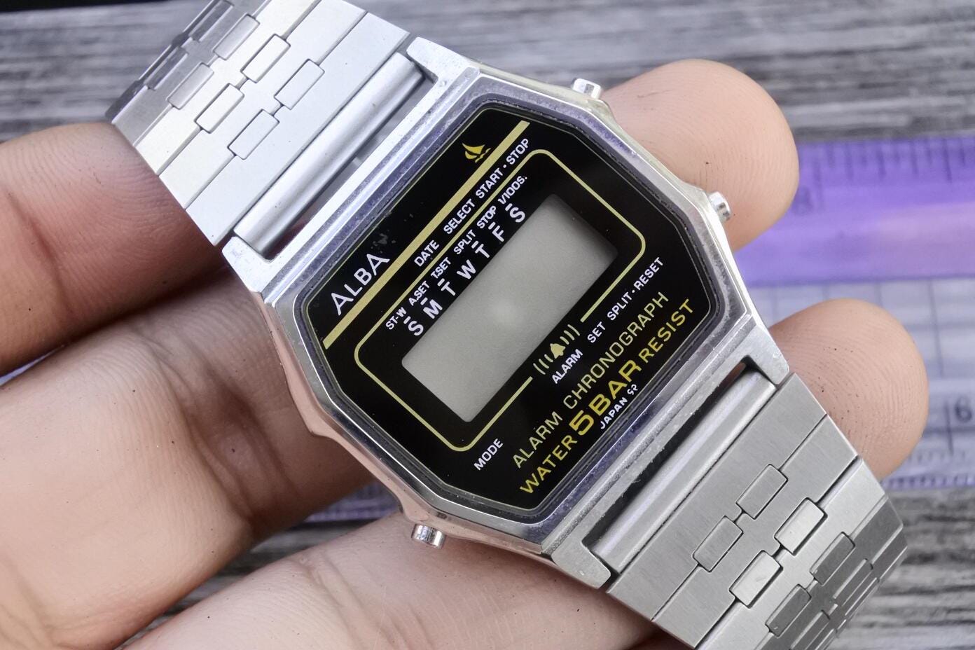 Vintage Alba Digital Watch - Etsy Vintage Alba Digital Watch - Etsy