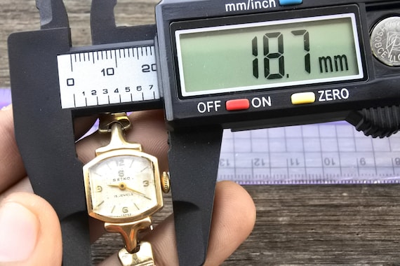 Vintage Seiko 14K Gold Filled White Dial Lady Hand W… - Gem