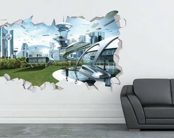 City wall decals | Etsy