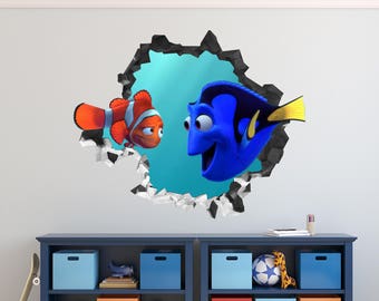 Finding nemo decal | Etsy