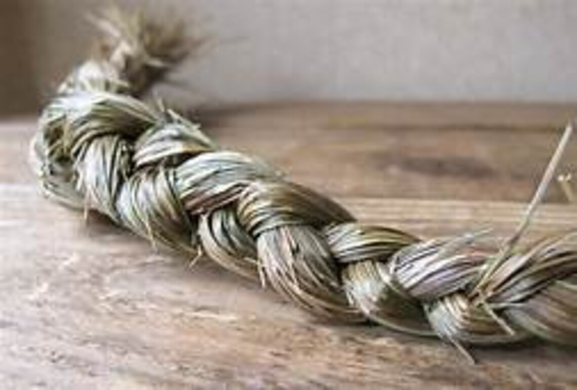 Sweetgrass Braid~smudging Supplies~cleansing Home~native American ...