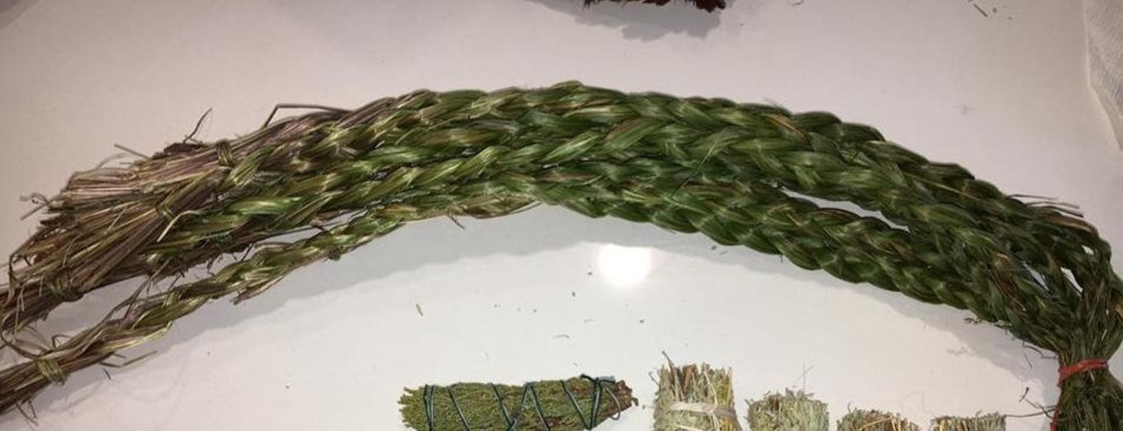 Sweetgrass Braid~smudging Supplies~cleansing Home~native American ...