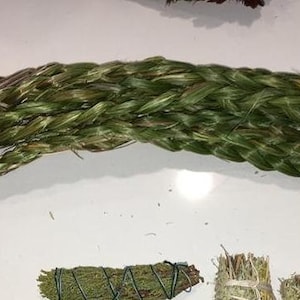 Sweetgrass Braid~smudging Supplies~cleansing Home~native American ...