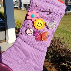 Bedazzled Charm Socks, Charm Socks, Slouch Socks - Etsy