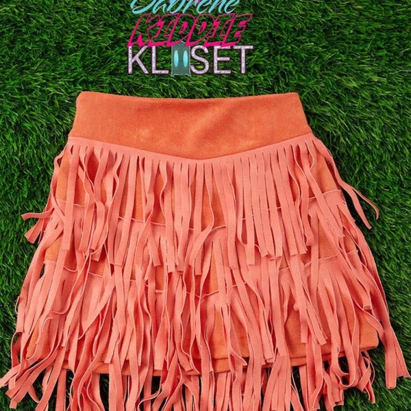 Fringe Skirt - Etsy