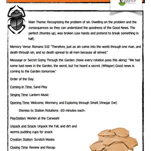 Gospel in the Garden Vbs or Backyard Bible Club Curriculum - Vacation ...