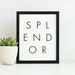Splendor Art Splendor PRINTABLE Art INSTANT DOWNLOAD Wall - Etsy