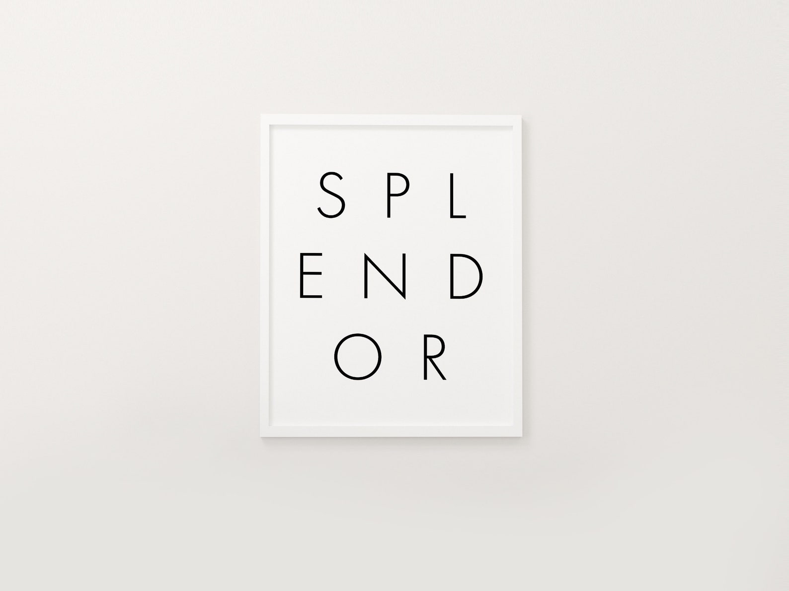 Splendor Art Splendor PRINTABLE Art INSTANT DOWNLOAD Wall - Etsy