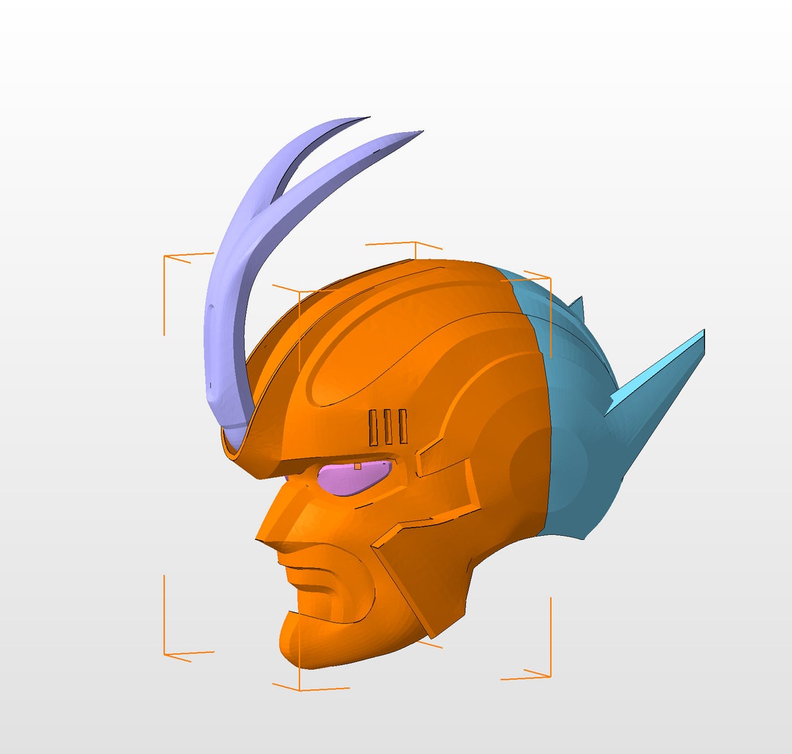 Cybercop Jupiter Helmet 3d Print File - Etsy