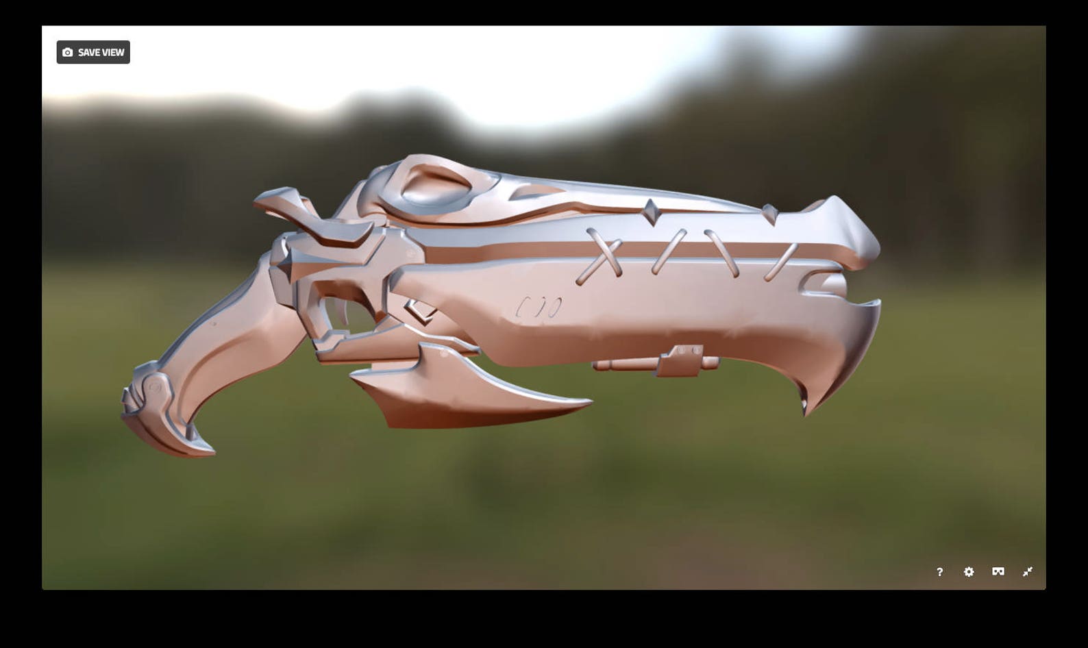 Overwatch Reaper Nevermore Gun - Etsy