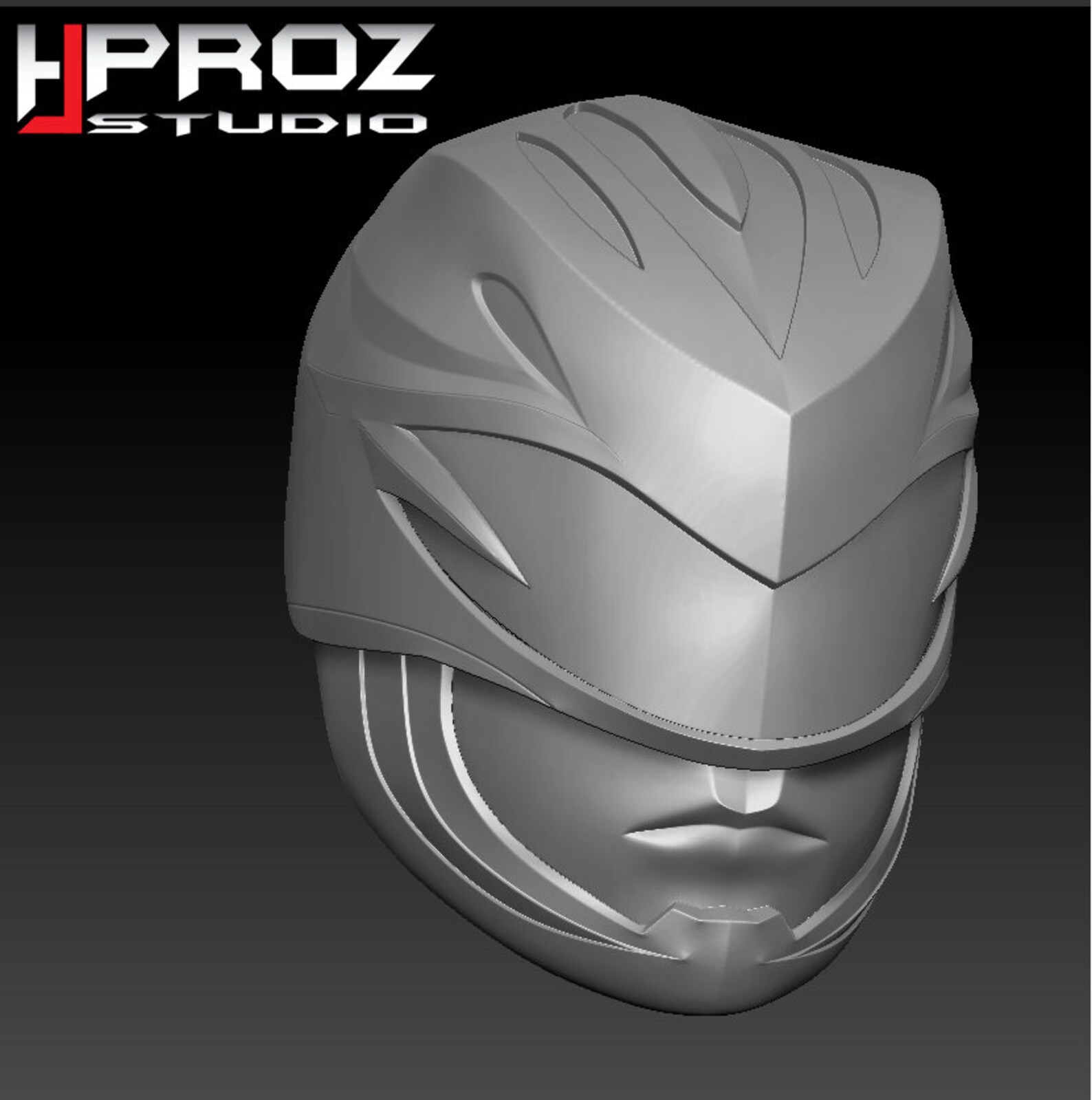 Power Rangers 2017 Red Ranger Helmet 3d Printer File - Etsy