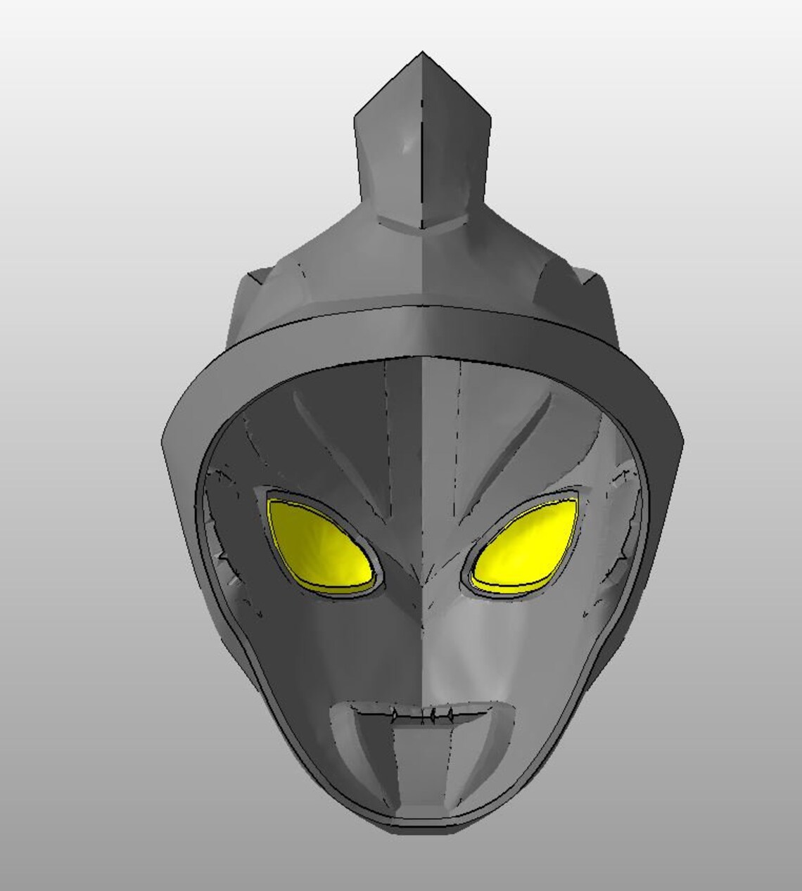 Ultraman Ginga Helmet 3D Print File - Etsy