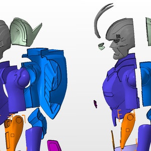 Cybercop Jupiter Armor 3d Print File - Etsy