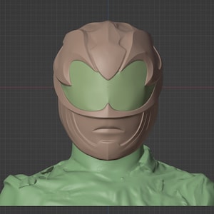 Power Ranger 2017 Blue Helmet - Etsy