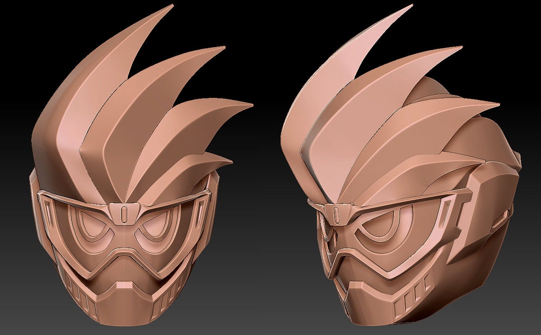 Kamen Rider Ex-aid Helmet 3D File - Etsy