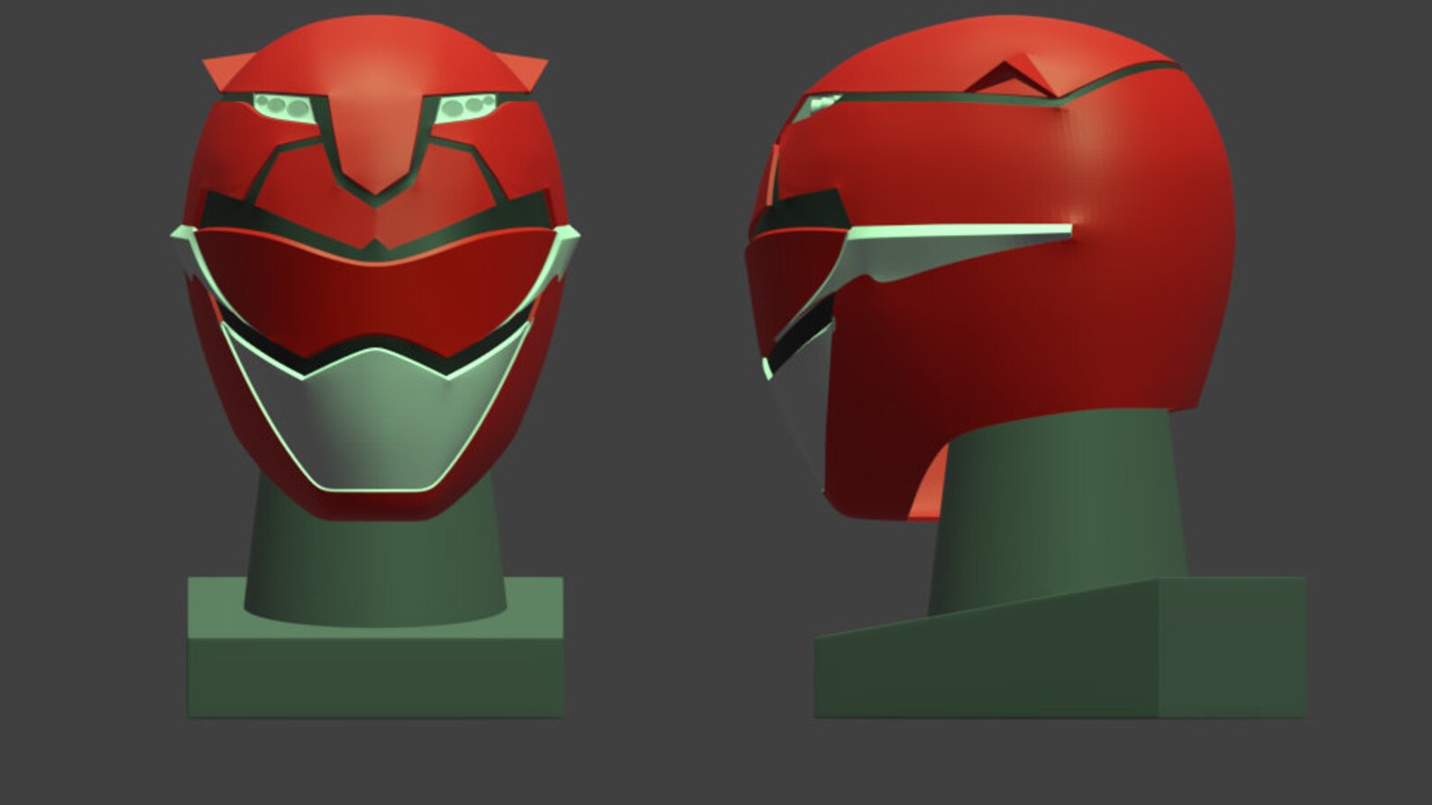 Go Buster Red 3D Printer STL - Etsy