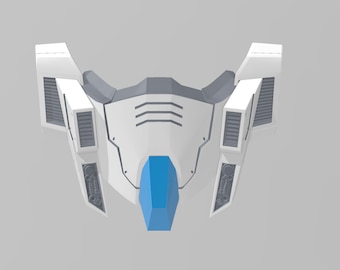Gundam Mask 3d Print - Etsy