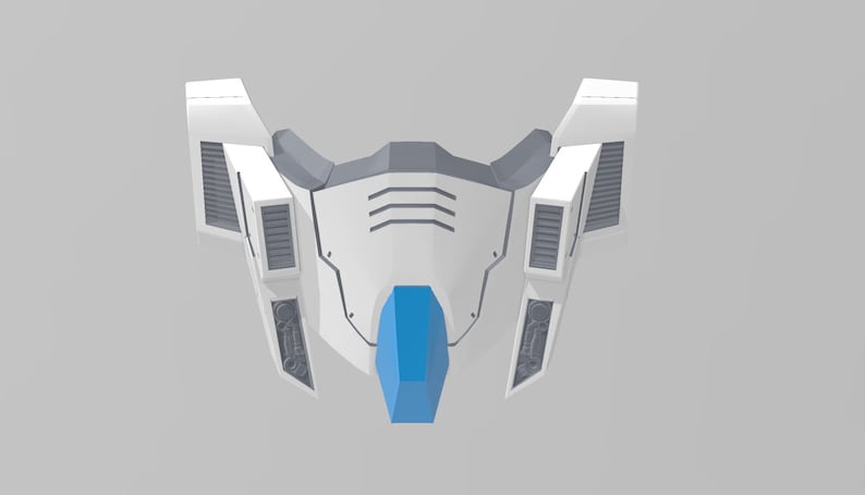 RX-93-V2 Hi-v Gundam Face Mask 3D Print File - Etsy
