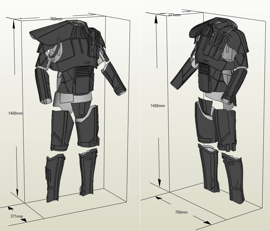 Clone trooper armor pepakura files free - verclips