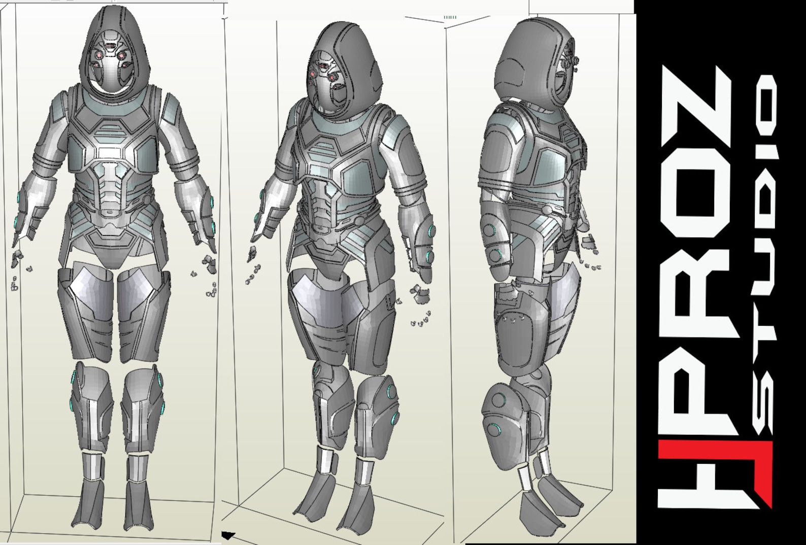 Ghost Marvel Full Suit Pdo - Etsy