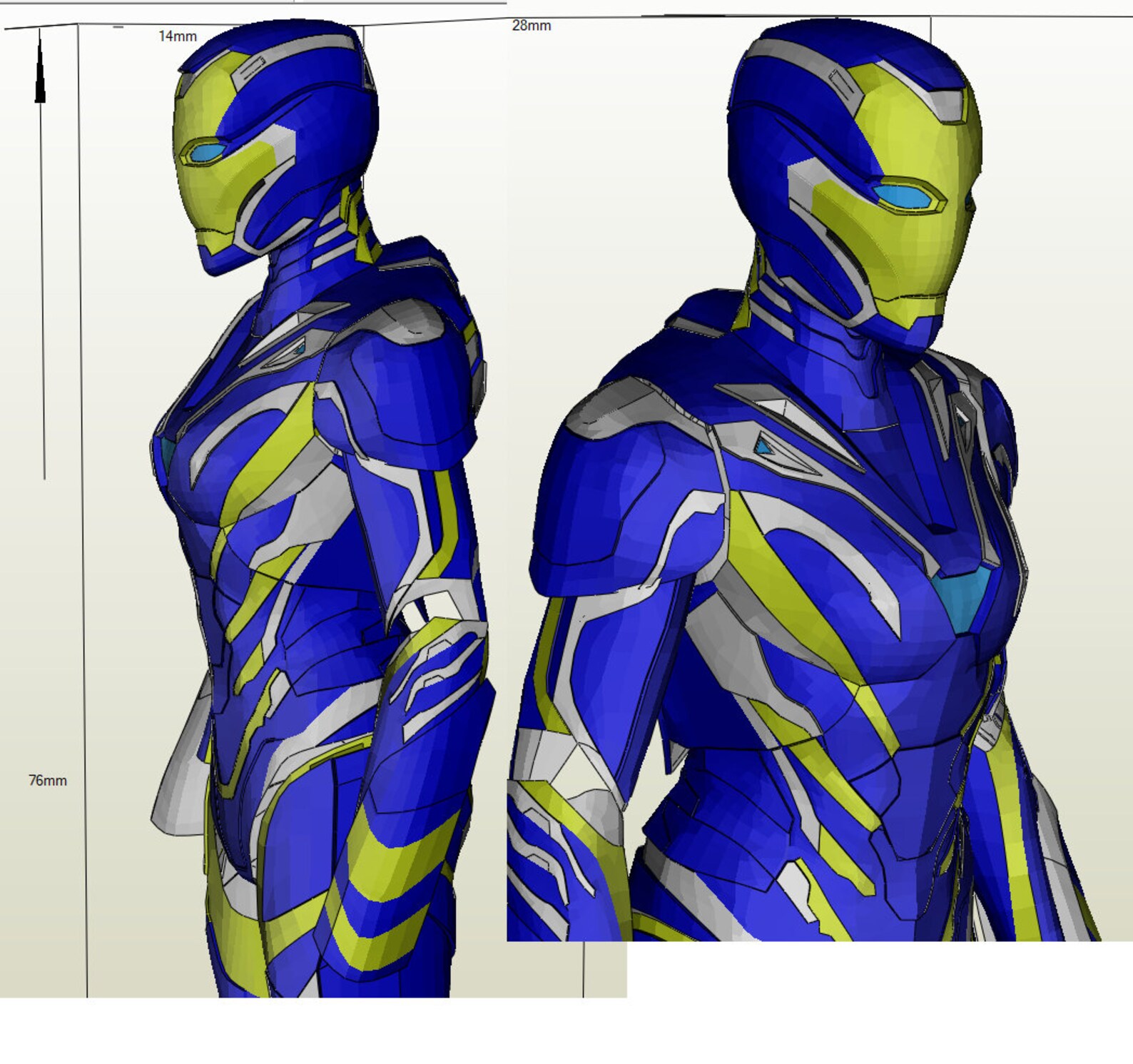 Rescue Armor Pepper Potts Avengers Endgame PDO FOAM - Etsy