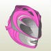 Power Rangers 2017 Pink Ranger Helmet Pepakura Foam File - Etsy