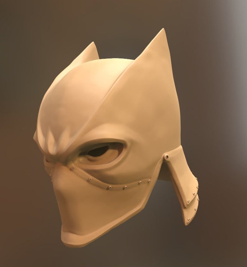 Badman Samurai 3D Print Helmet File | Etsy