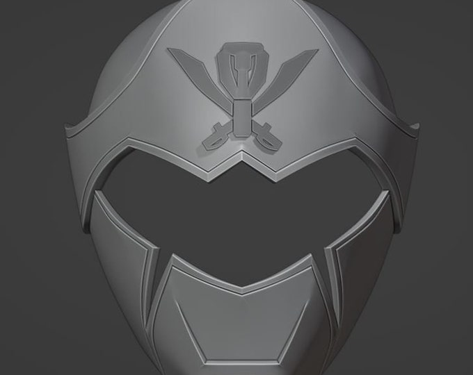 Silver Kyuranger Helmet - Etsy