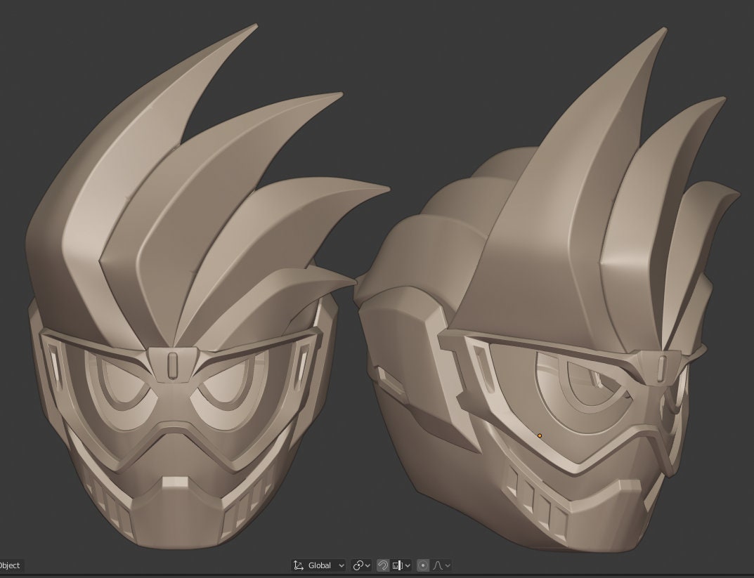 Kamen Rider Ex-aid Helmet 3D File - Etsy UK