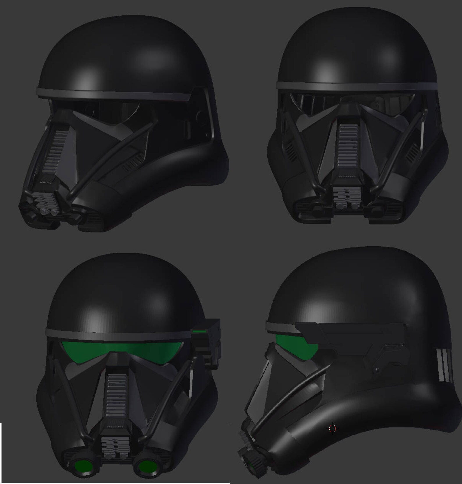 Death trooper helmet 3d printer file | Etsy
