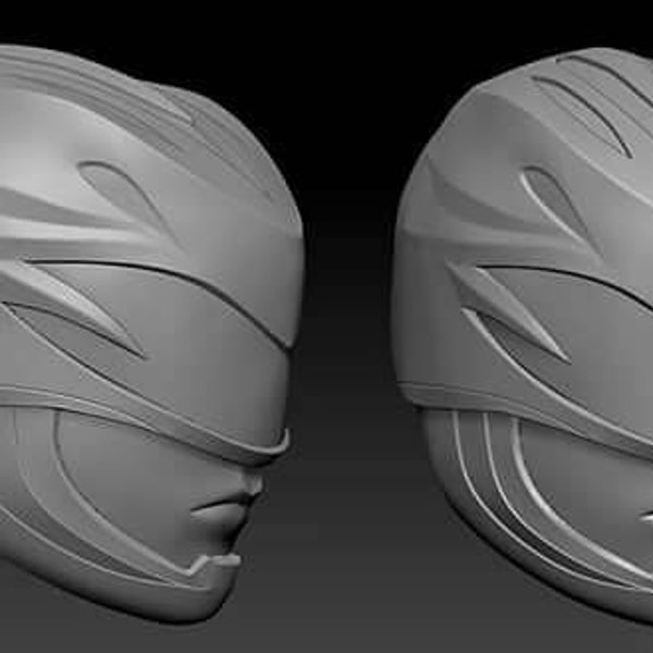 Power Ranger Helmet Pepakura - Etsy