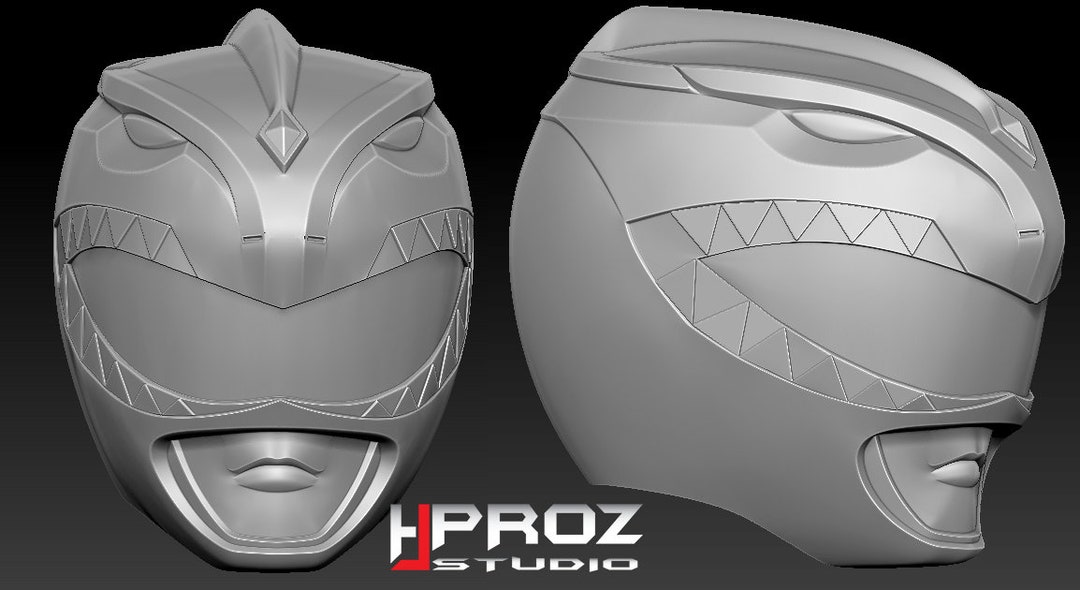 MMPR Legacy Green Ranger Helmet - Etsy