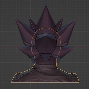 Tokoyami Helmet 3D Printable File - Etsy