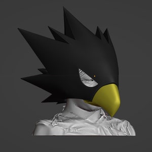 Archivo imprimible 3D del casco Tokoyami - Etsy México