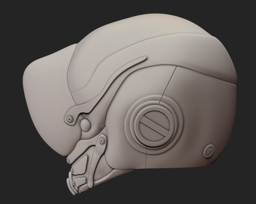 Mecha Dyno Helmet - Etsy