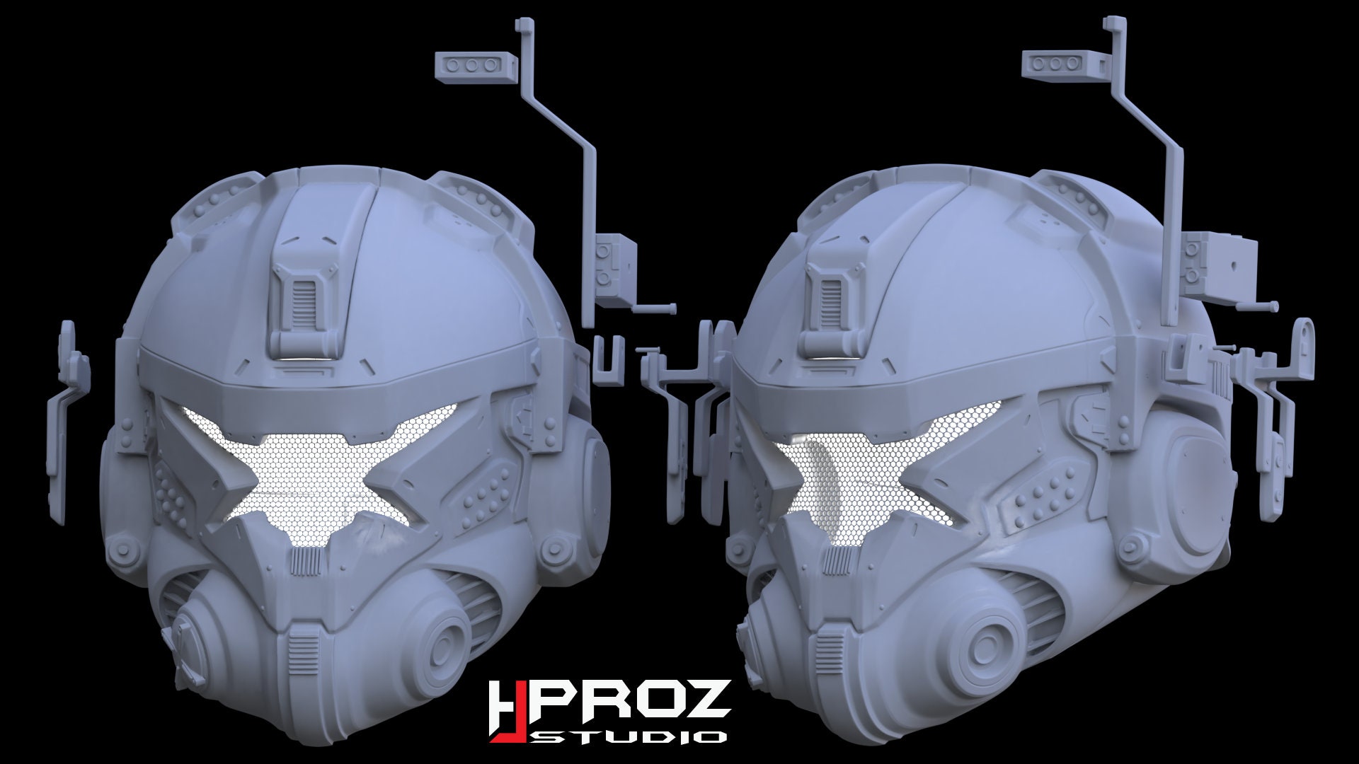 Titanfall Battlerifle Pilot Helmet 3d Printer File - Etsy