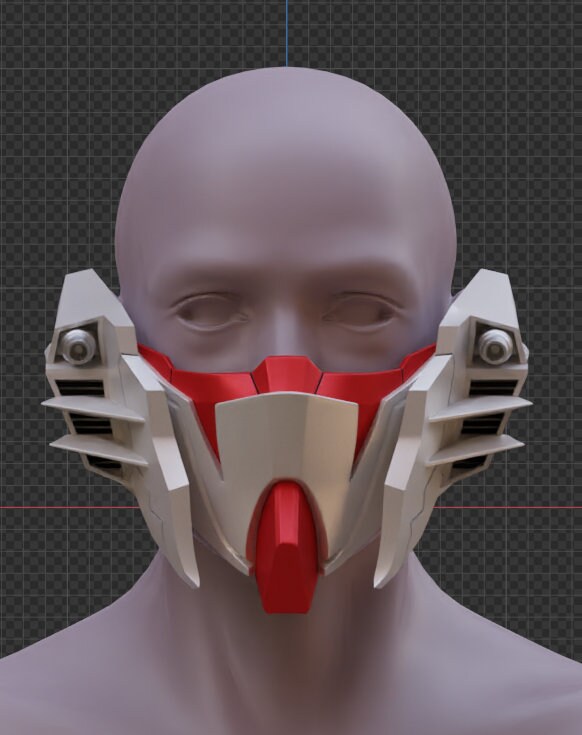 Sculpting & Forming Gundam Destiny Mask 3D Printable STL 3D Printing ...