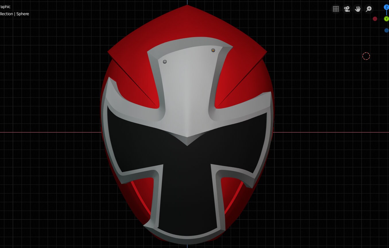 Ninja Steel Helmet 3D Printable - Etsy