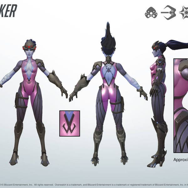 Widowmaker Costume - Etsy