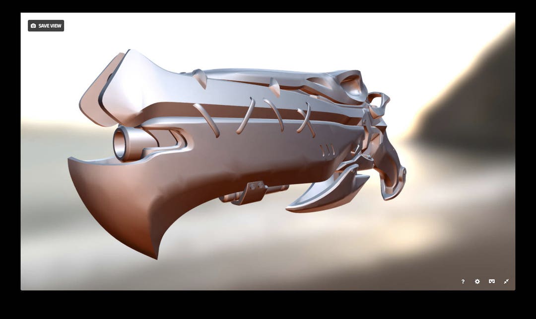 Overwatch Reaper Nevermore Gun - Etsy