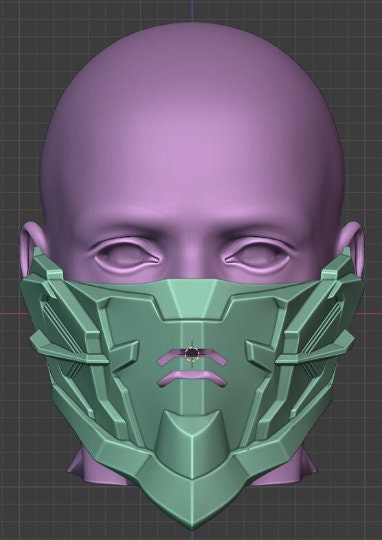 Mecha Mask 3D File Barbatos - Etsy