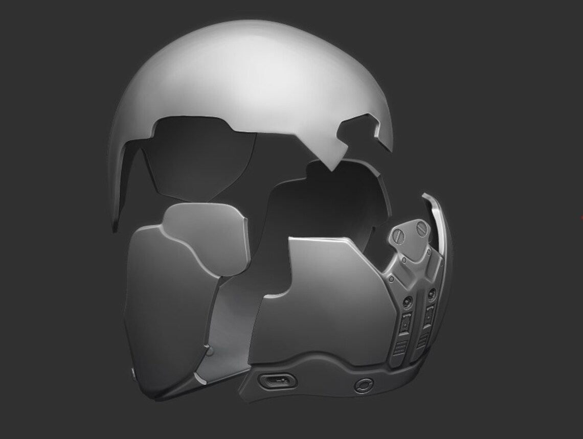 Ruiner Mask 3D Print File Extra New Update | Etsy