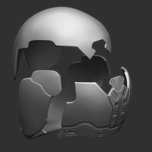 Ruiner Mask 3D Print File + Extra New Update - Etsy