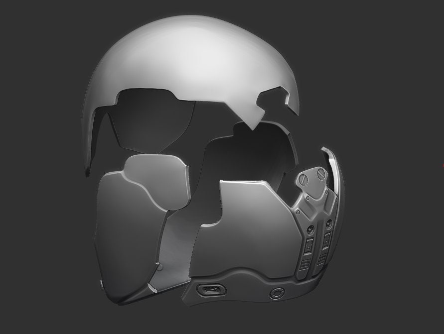 Ruiner Mask 3D Print File Extra New Update | Etsy