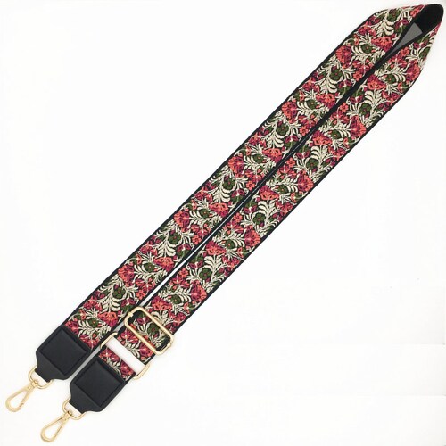 Light Pink Floral Purse Strap Adjustable Crossbody Bag Strap | Etsy